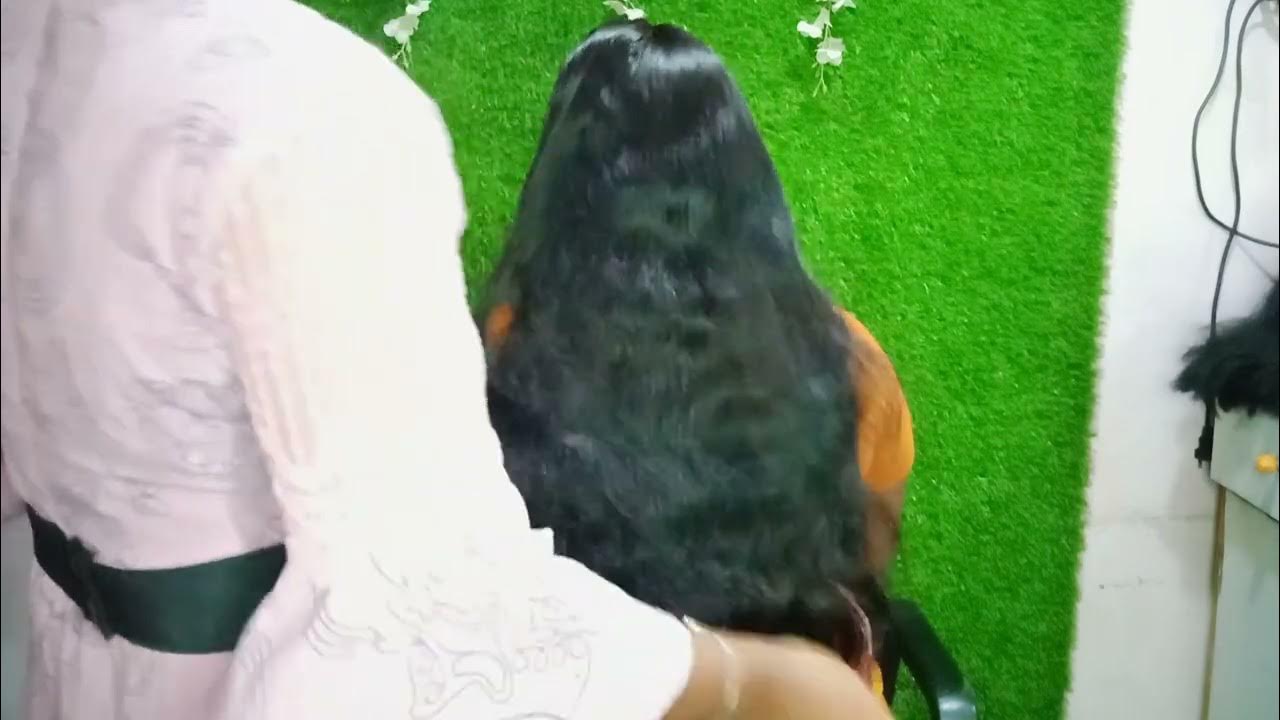 U Shape Haircut कैसे करें / How to U haircut tutorial for beginners perfect U / at home - YouTube