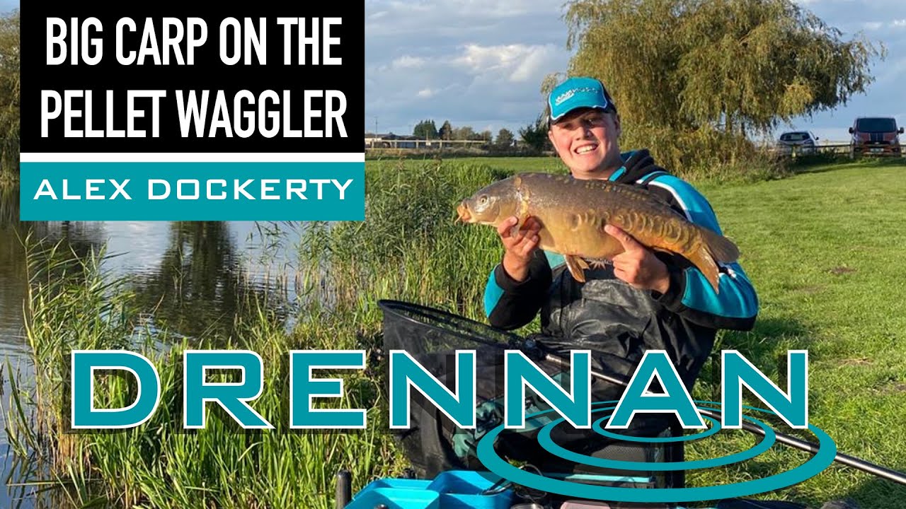 Big Carp on the Pellet Waggler - Alex Dockerty - YouTube