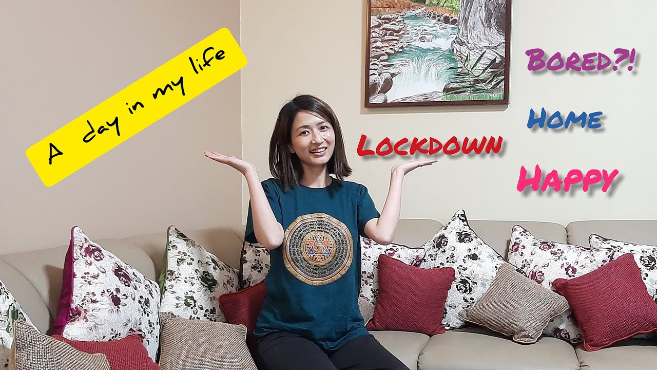 A day at HOME during LOCKDOWN - YouTube