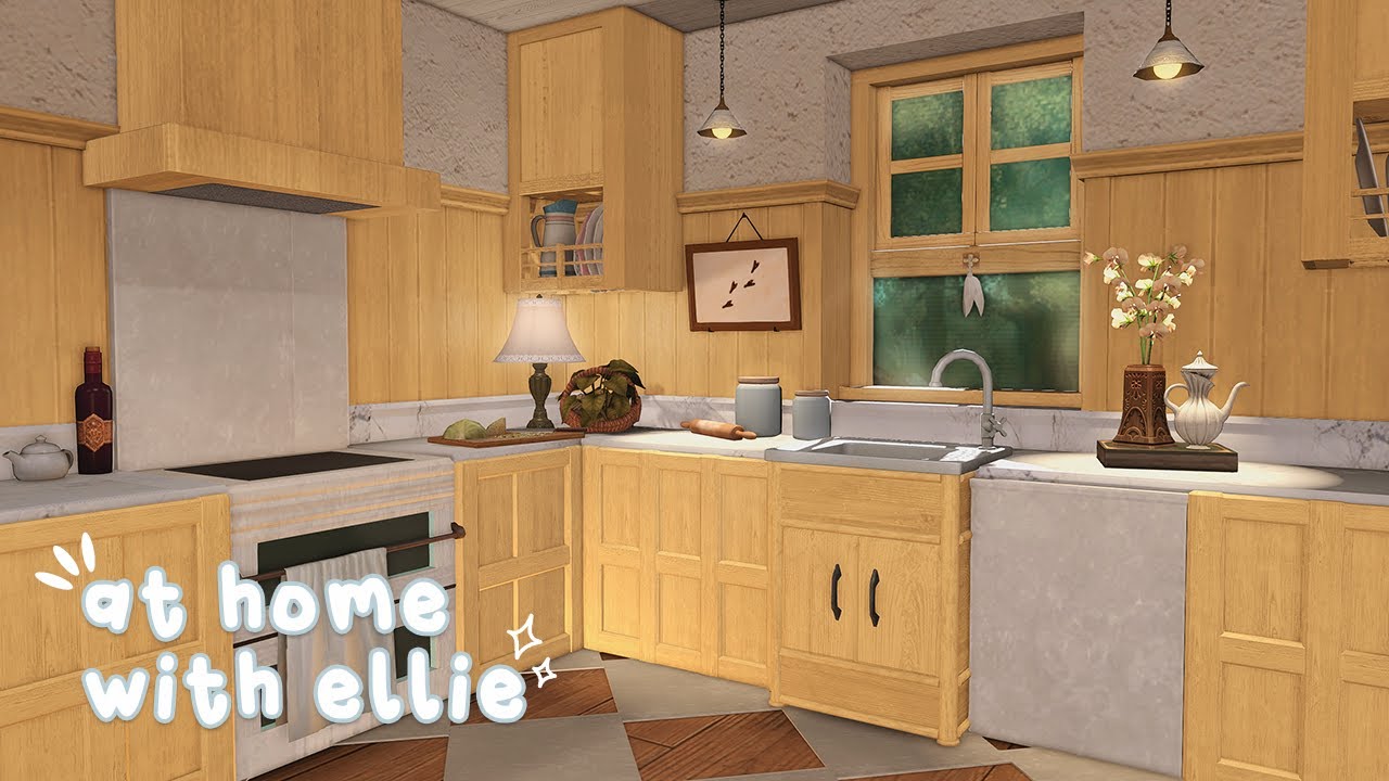 At Home with Ellie: Chocobo Cottage Kitchen | FFXIV House Tour - YouTube