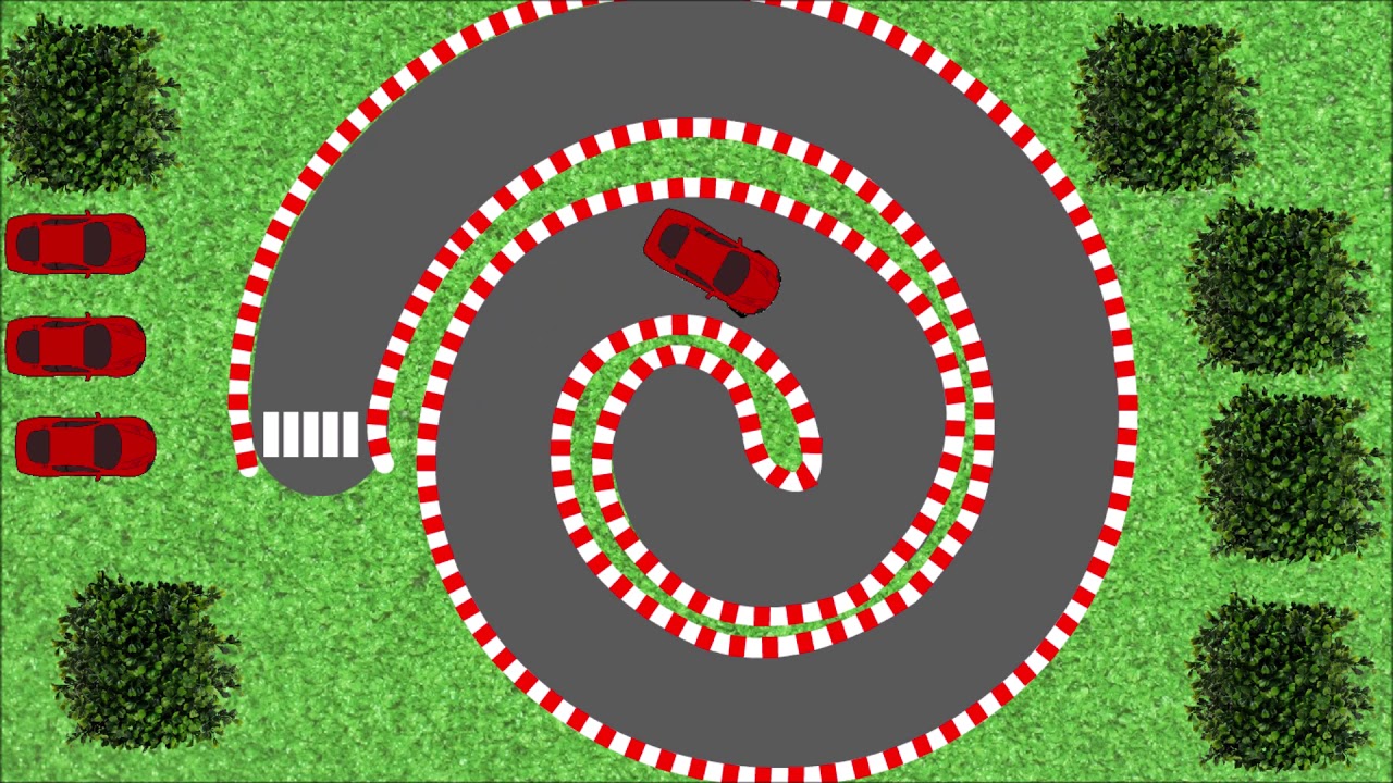 Drifting Car -Animation - YouTube