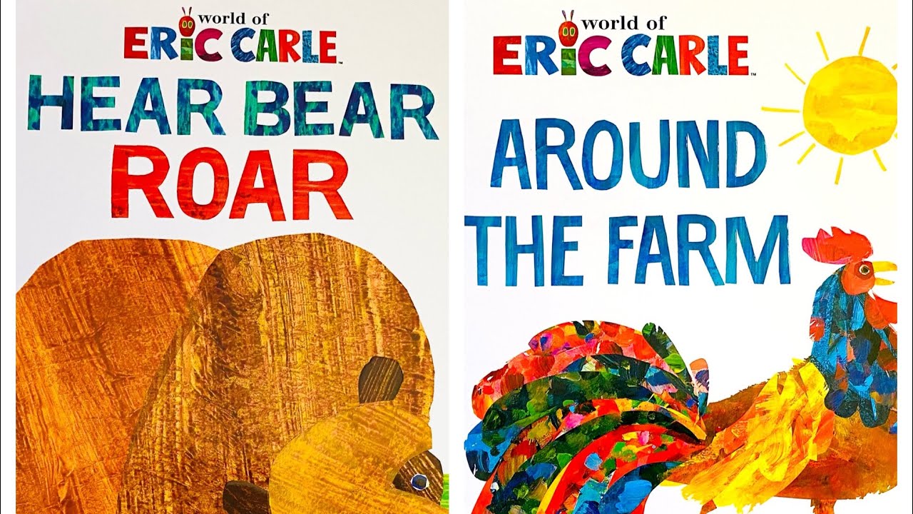 Kids Book Read Aloud: Hear Bear Roar Sound Book| Read Along Around the ...