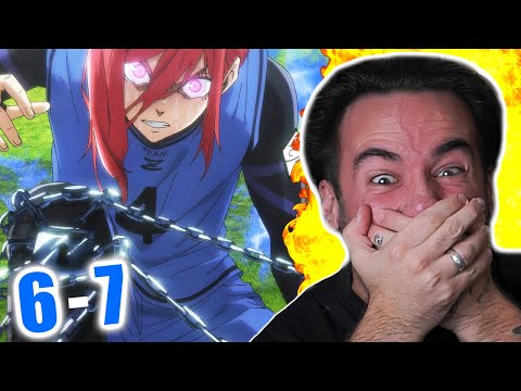 Sports Hater Reacts to BLUE LOCK for THE FIRST TIME (Episode 6 - 7)