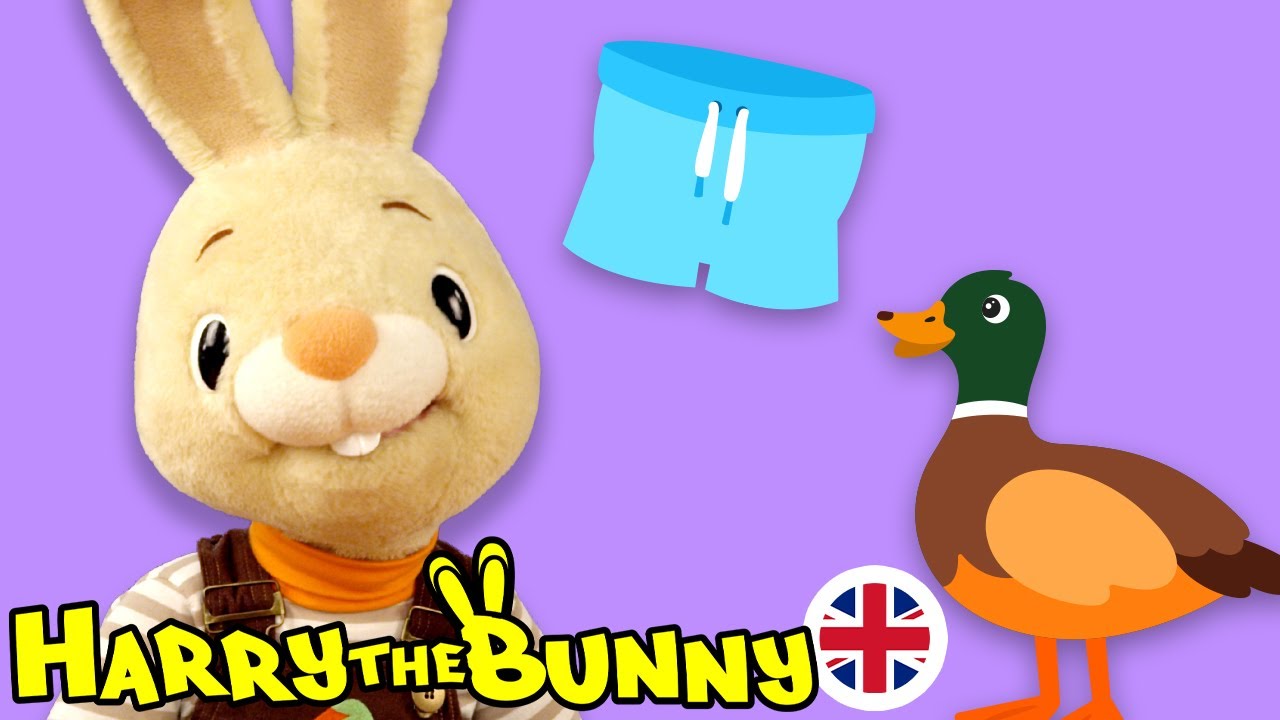 Baby Learning First Words with Harry the Bunny | @BabyFirst Learn ...
