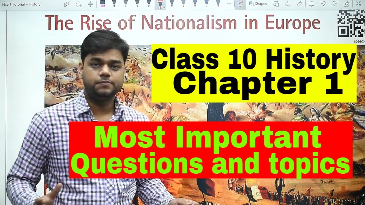 Class 10 History Chapter 1 The Rise of Nationalism in Europe Important ...