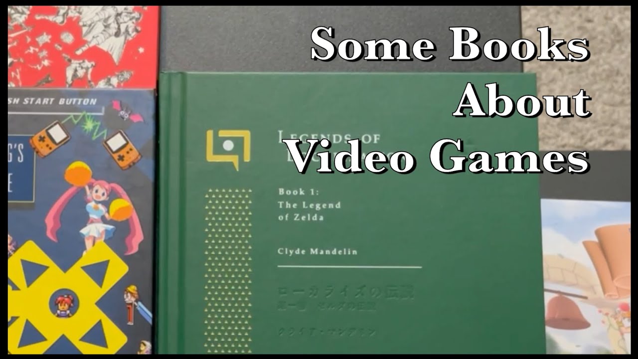 A Look at Some of My Favorite Video Game Books - YouTube