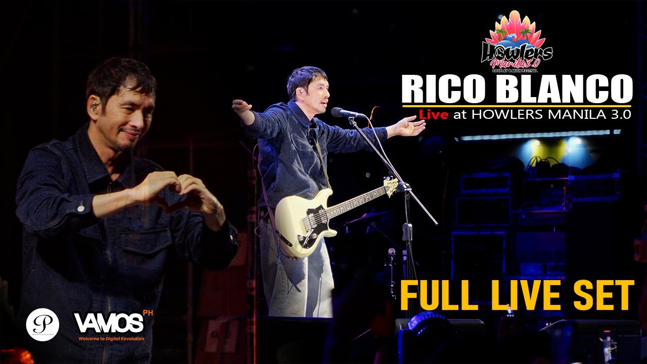 Rico Blanco Live Concert at Howlers Manila 3.0 - Full Set Performance ...