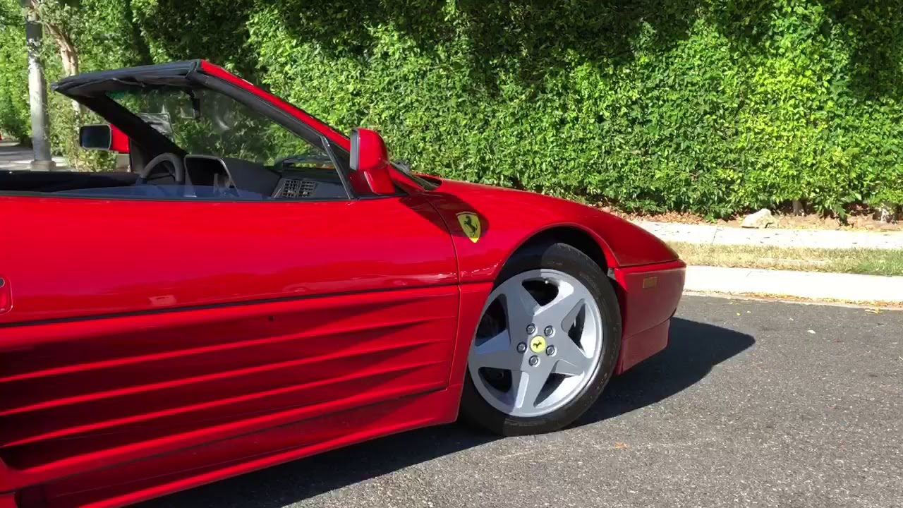 1989 Ferrari 348 TS Targa - YouTube