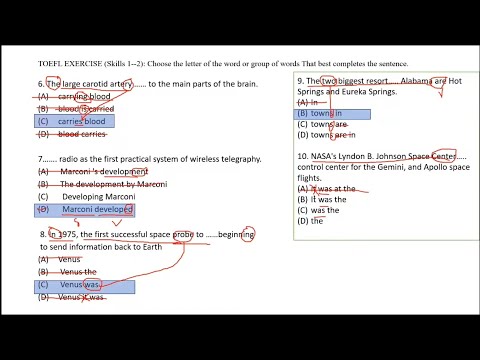 TOEFL/ Juelt Unja Structure and Written Expression