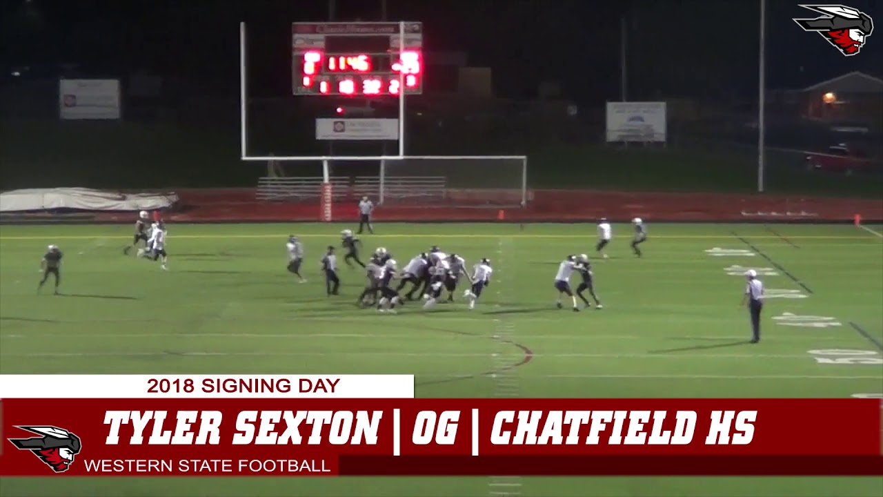 Western Football | Tyler Sexton Highlights - YouTube