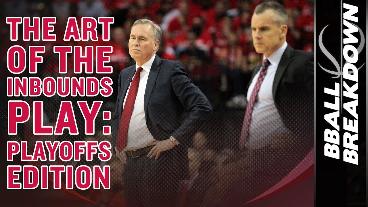 The Art Of The Inbounds Play: NBA Playoffs Edition - YouTube