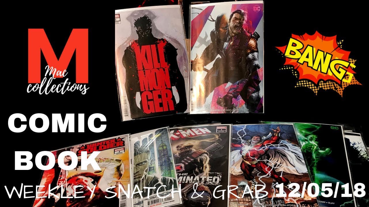 Weekly Comic Book Snatch & Grab 12/05/2018 - YouTube