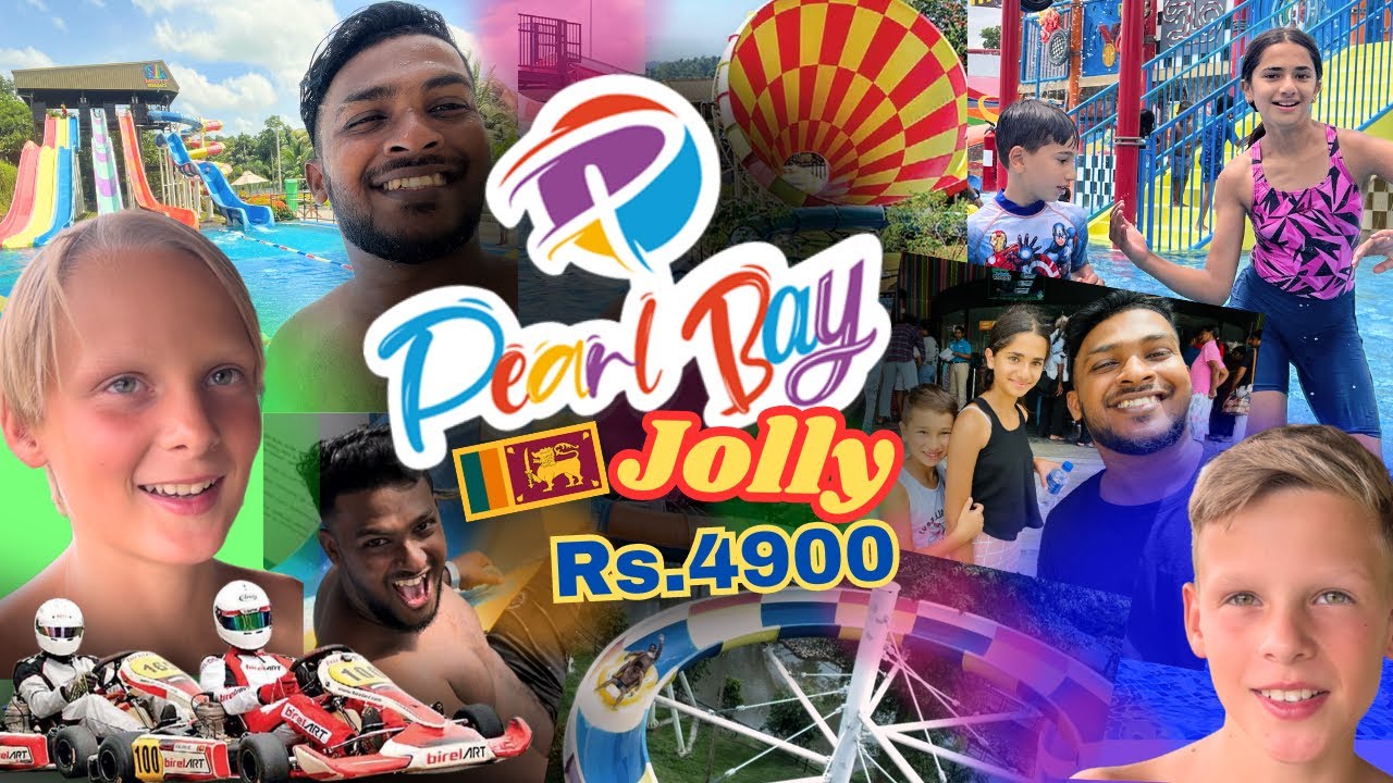 ලංකාවේ ලොකුම "Pearl Bay Water Park'' එක🥰| Bandaragama | ️-Jollytravel ...