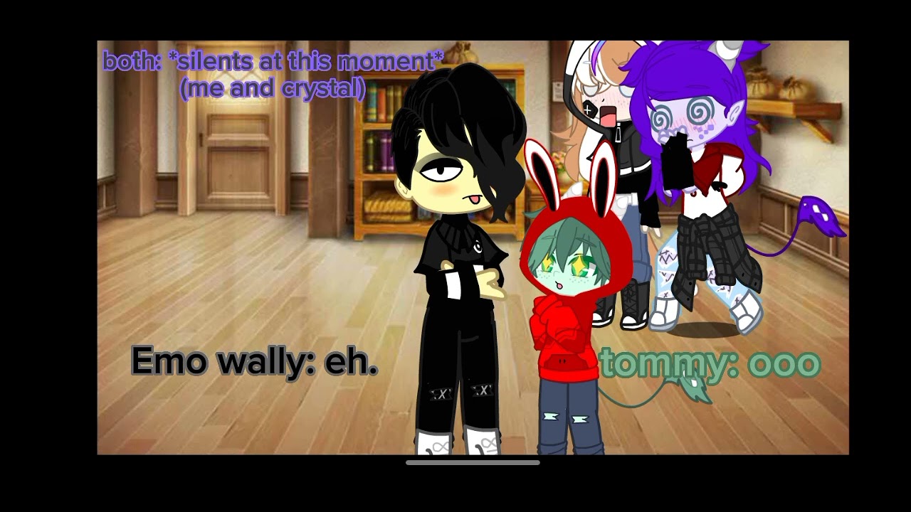 I made emo wally darling! - YouTube