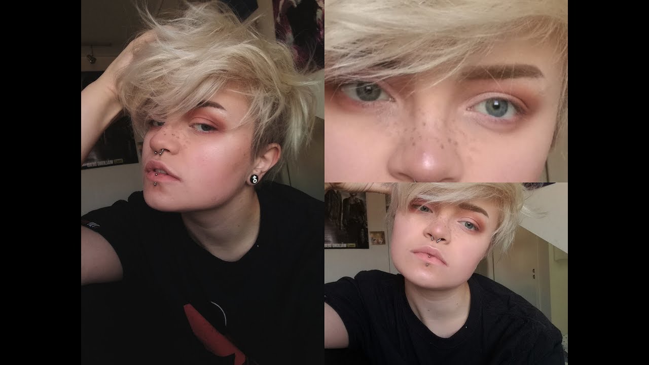 CUTE BUT ANDROGYNOUS MAKE-UP TUTORIAL - YouTube