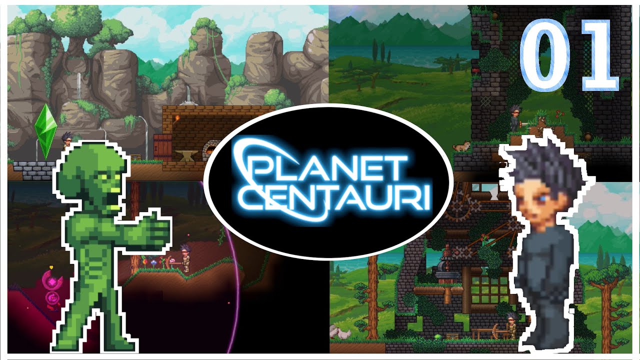 Creo que descargue el Terraria incorrecto (Planet Centauri) - YouTube