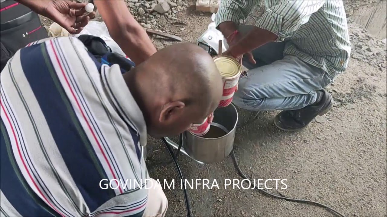 GRACO PC 390 & CONBEXTRA EP 10 EPOXY INJECTION GROUTING - YouTube