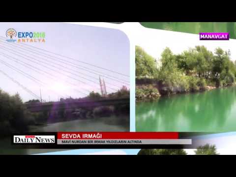 MAVİ NURDAN BİR IRMAK  MANAVGAT..!