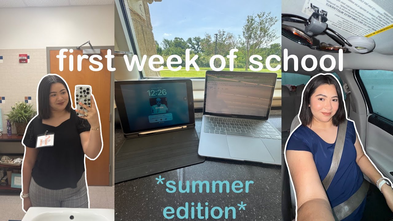 GRAD SCHOOL VLOG: first week of class | prepping for the semester ...