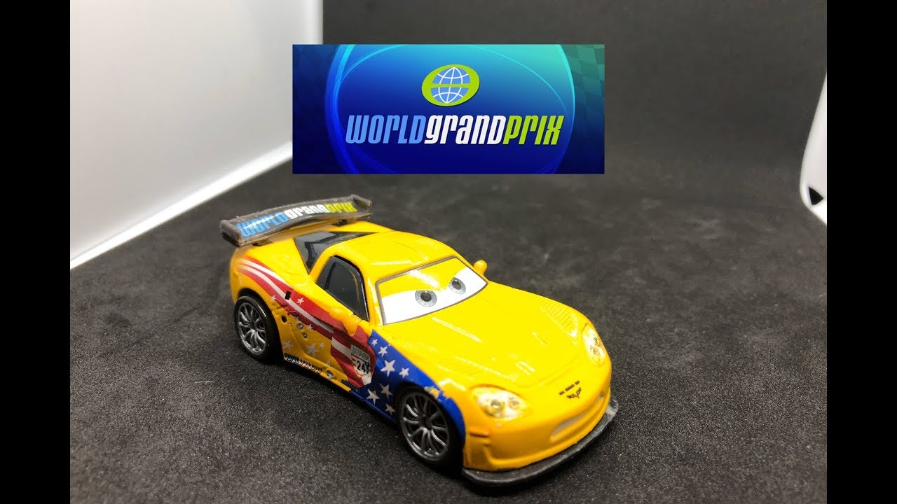 Mattel Pixar Cars 2 Jeff Gorvette - YouTube