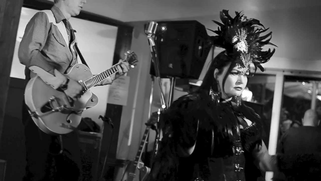 The Delray Rockets Featuring Burlesque Extrordinaire Raven Noir After ...