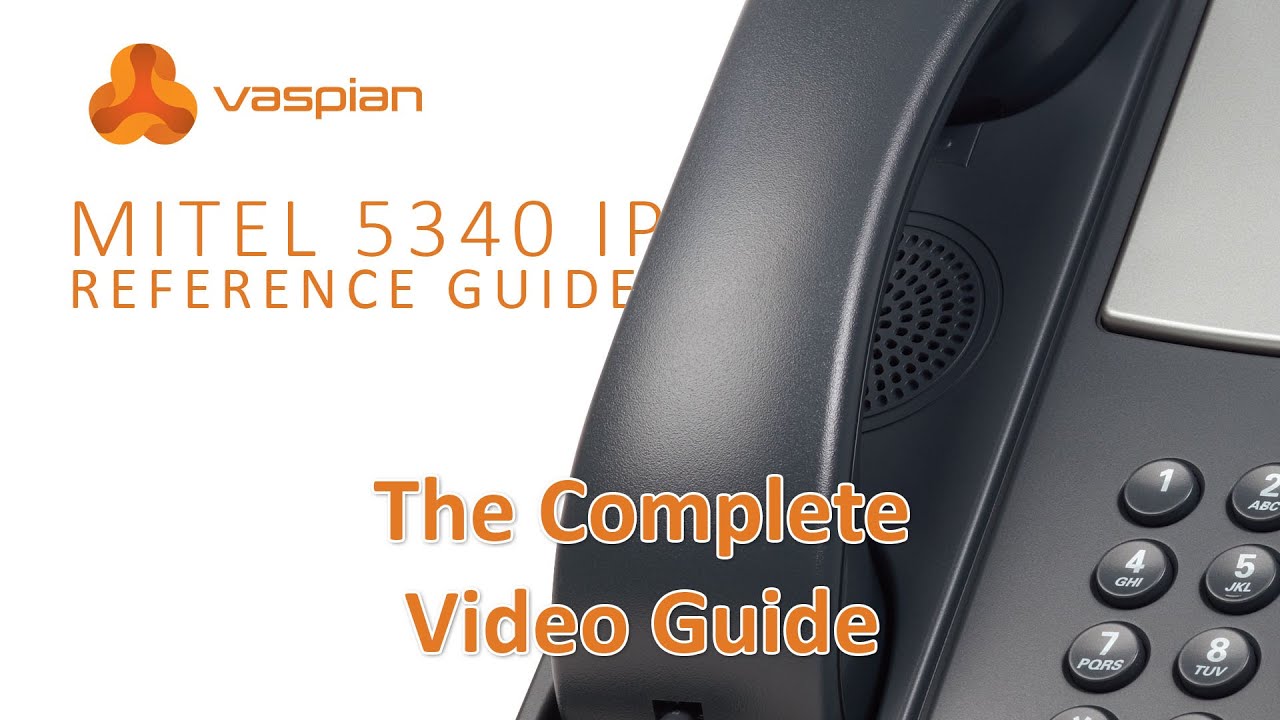 Complete Mitel 5340 reference guide - YouTube