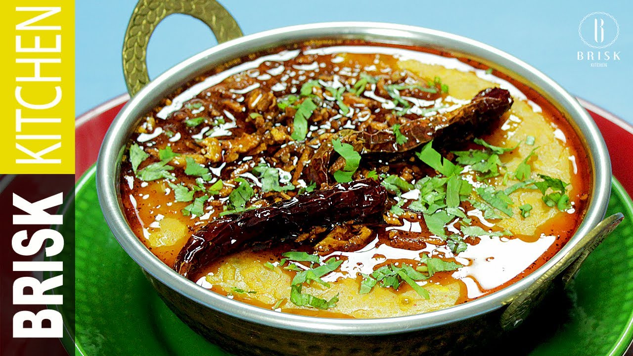 Lasooni Dal Tadka Recipe I Garlic Dal Tadka I Brisk Kitchen - YouTube