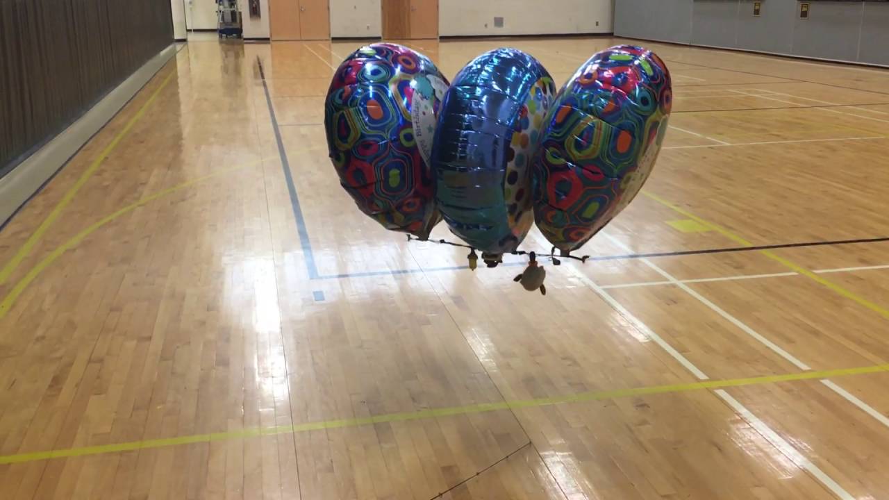 Lighter than air drone - YouTube