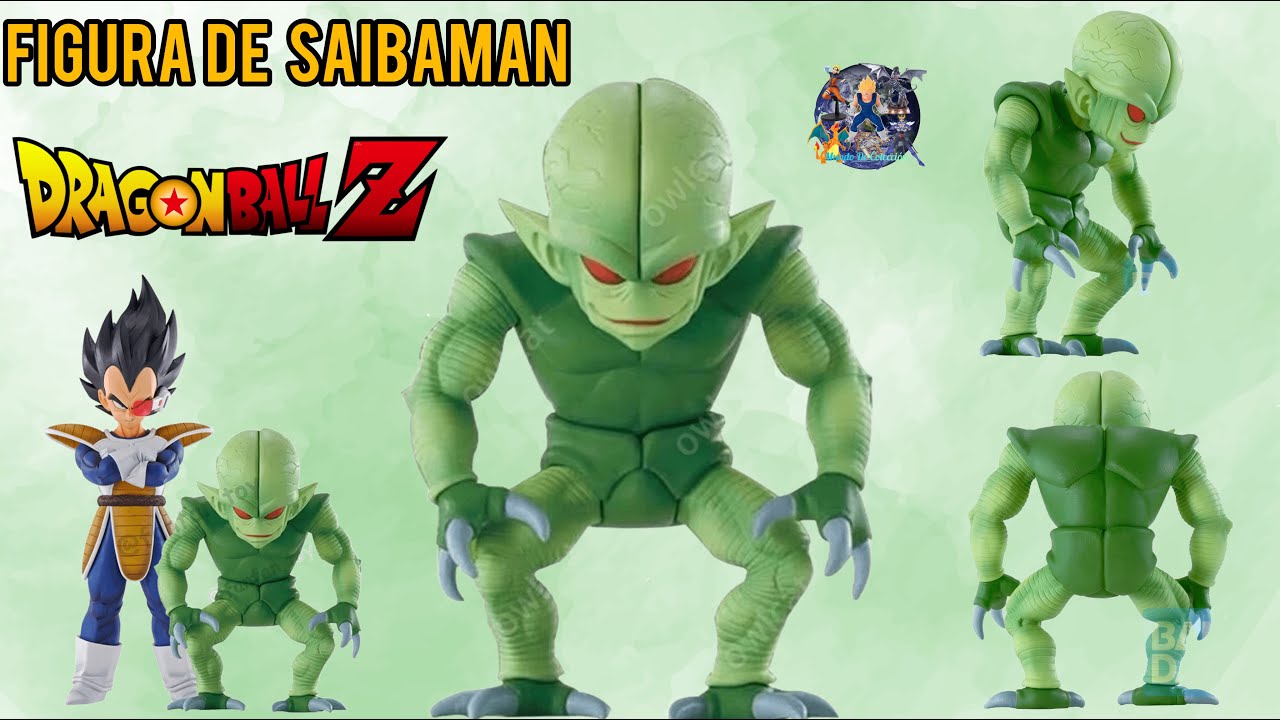Figura De Saibaman / Review / Masterlise / Dragon Ball Z - YouTube