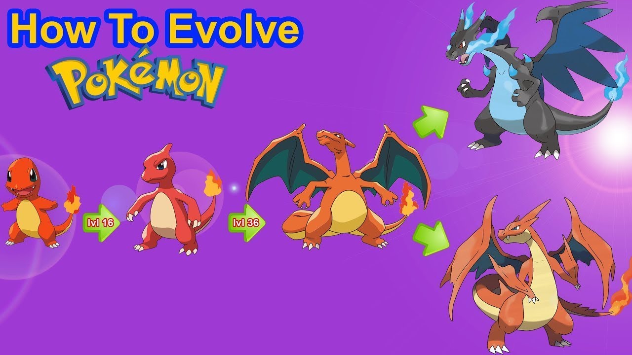 How Do Evolve Pokémon (Animated Sprites) - YouTube