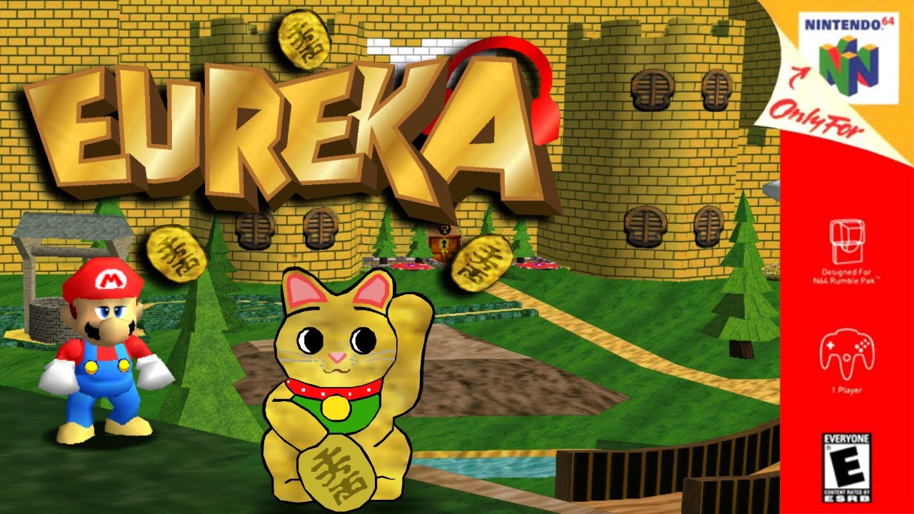 Eureka - Hack of Super Mario 64 [N64] - YouTube