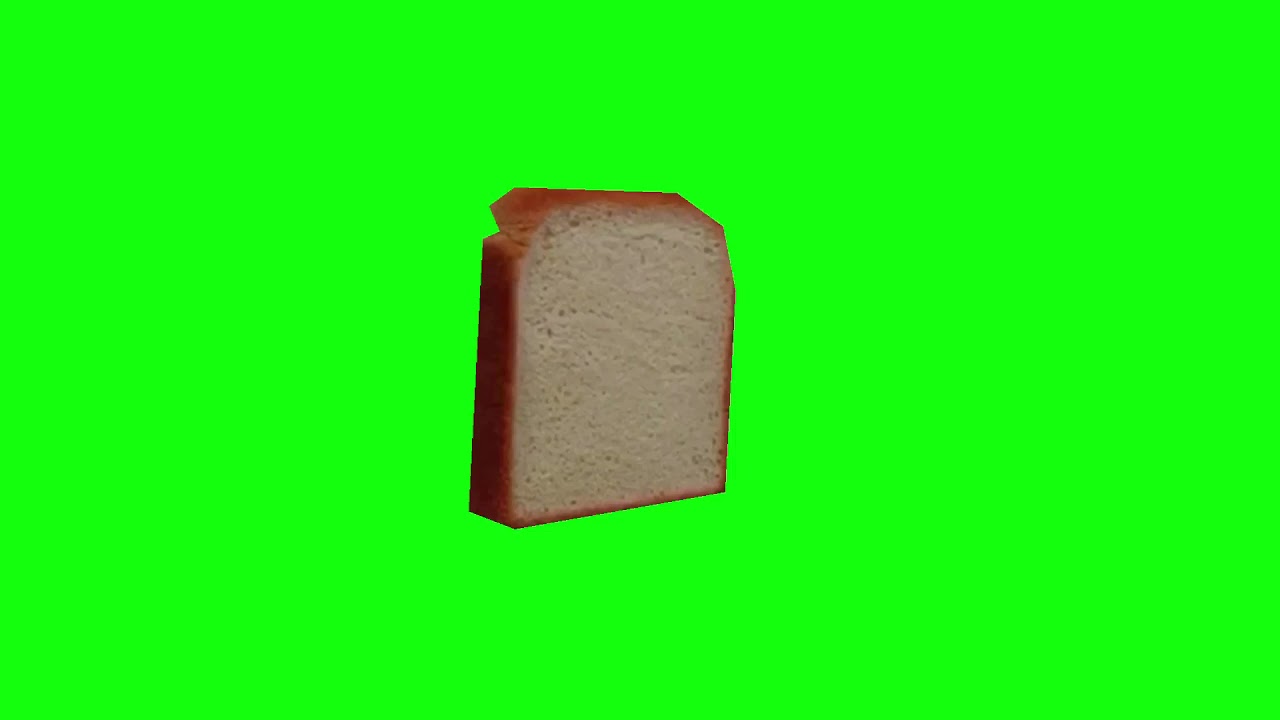 Bread falling over but it’s a very poorly made greenscreen - YouTube