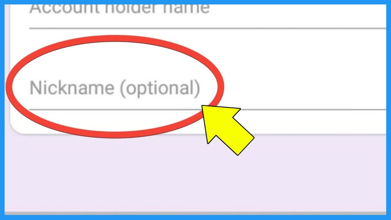 Nickname Optional Ka Matlab | Nickname Optional Phonepe - YouTube