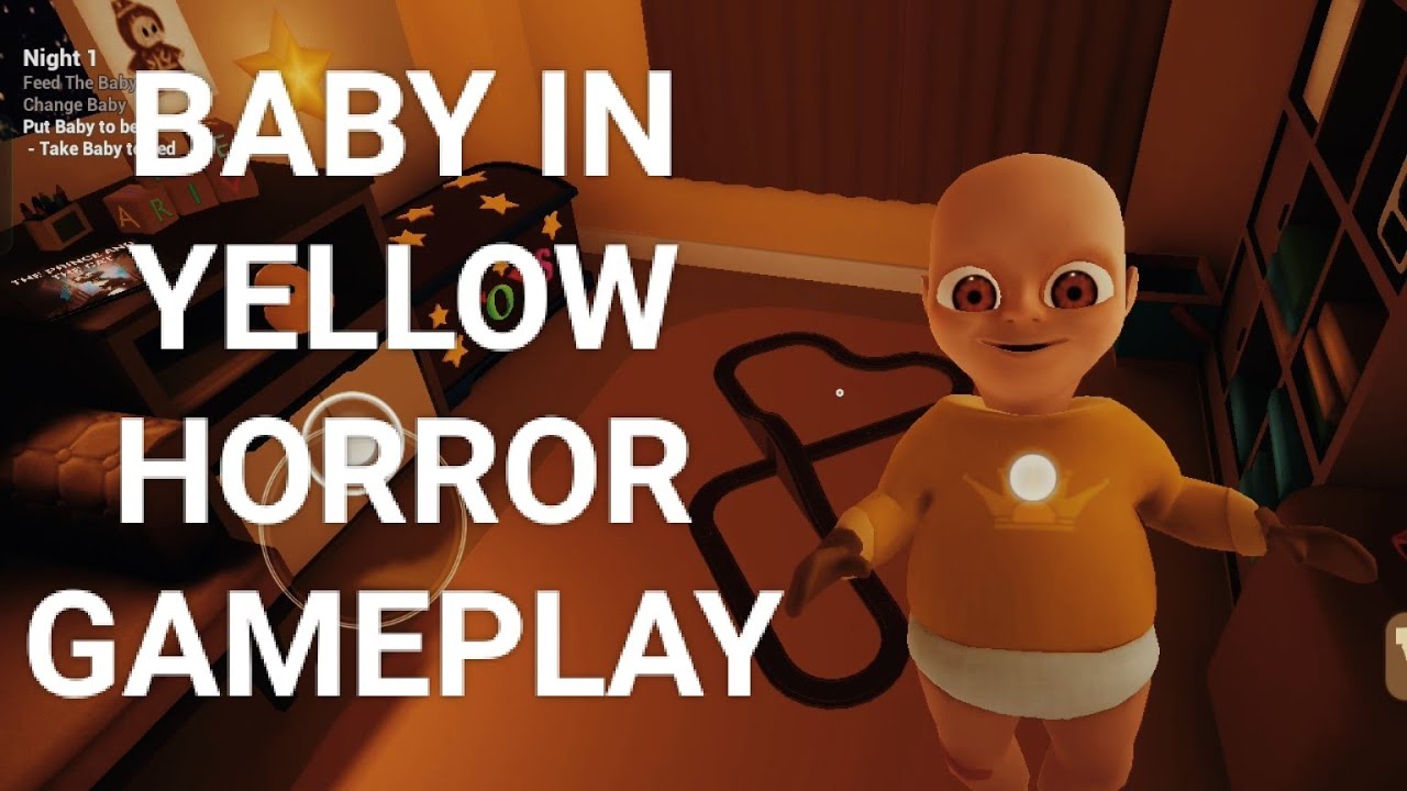BABY IN YELLOW FULL HORROR GAMEPLAY. SCARY BABY IN YELLOW - YouTube