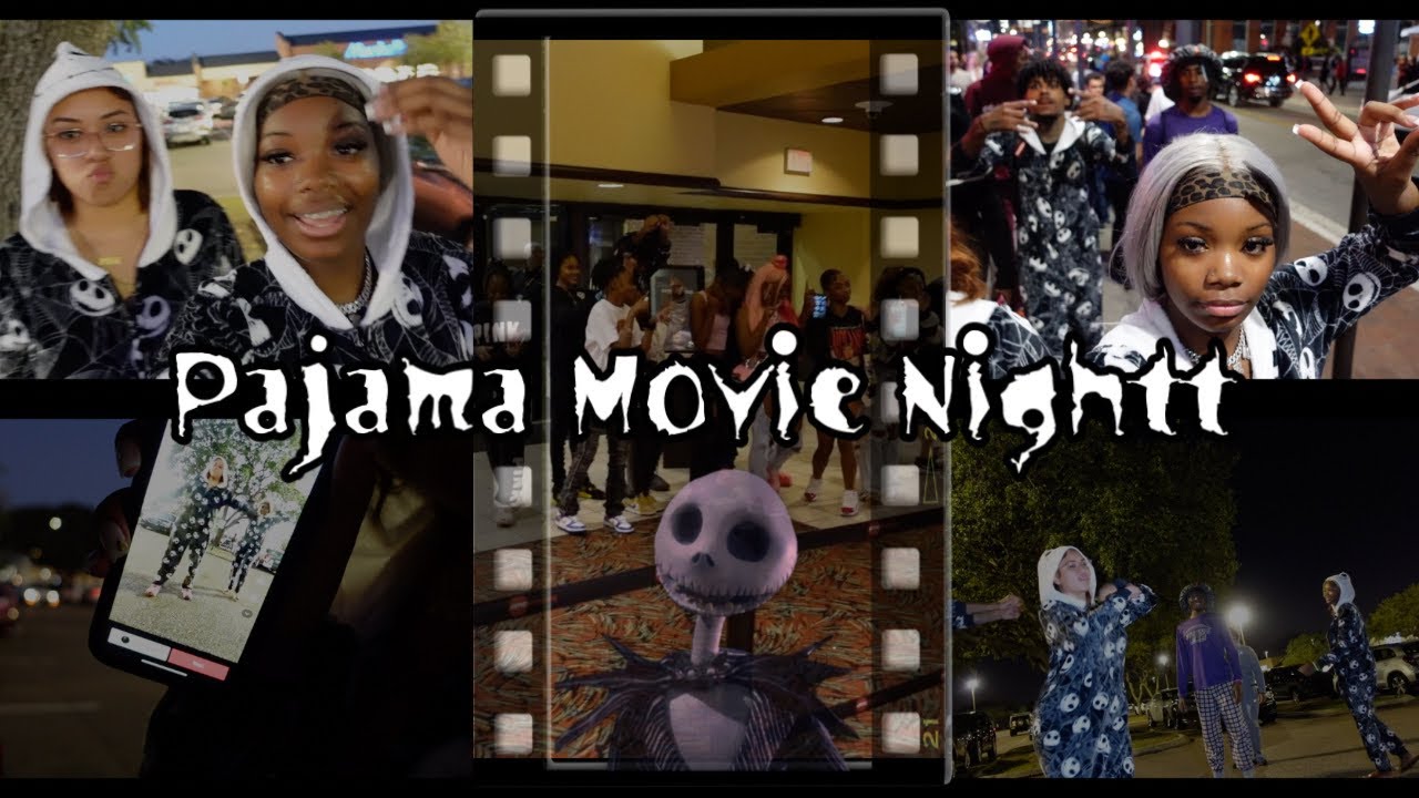 Movie Night in Pajamas🍿🎥 - YouTube