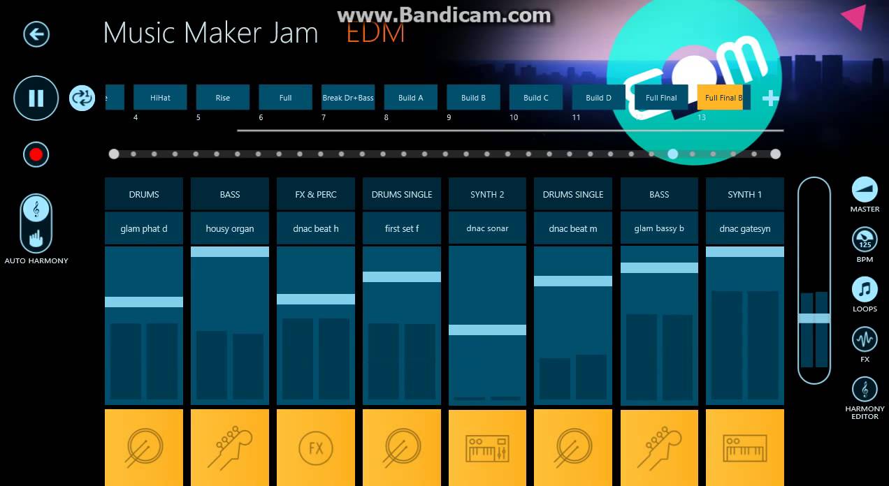 Music Maker Jam- EDM- First Song - YouTube