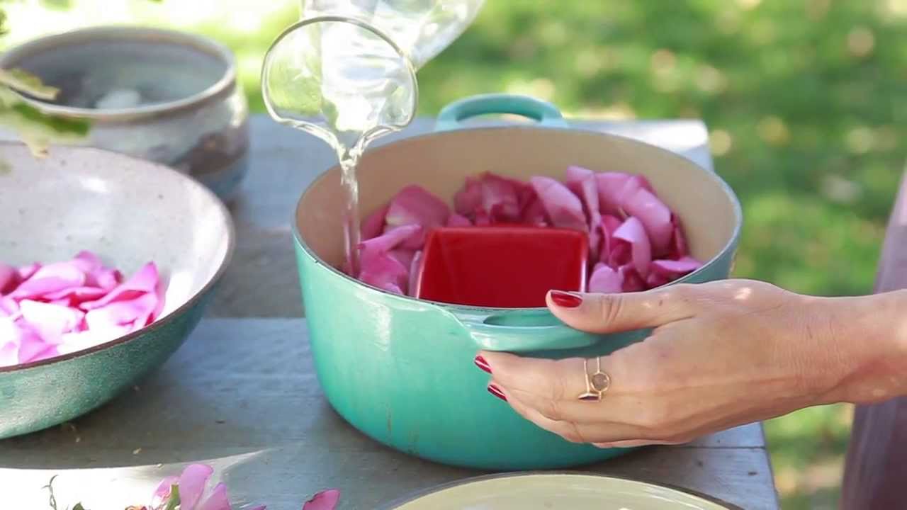 The Local Rose - Making Rose Water - YouTube