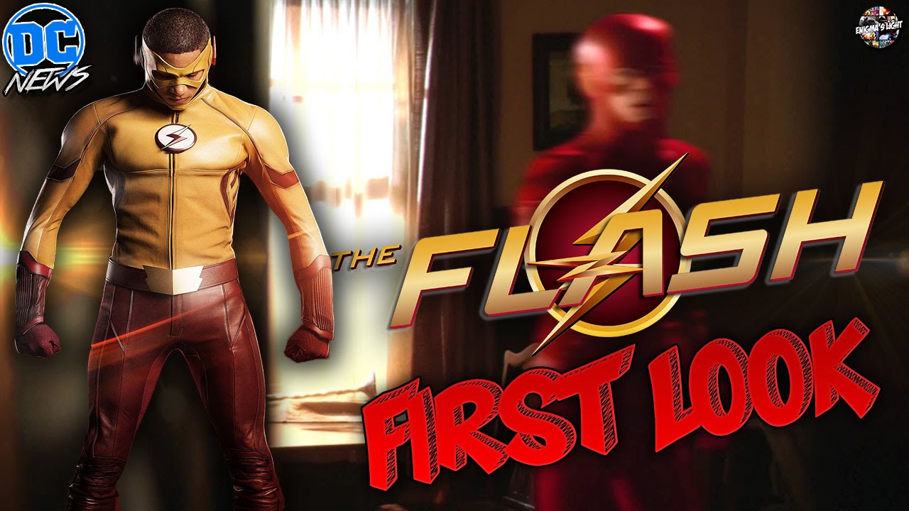 The Flash: Kid Flash & New Suit - FIRST LOOK!! - YouTube