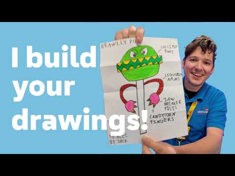 Turning your drawings into LEGO models