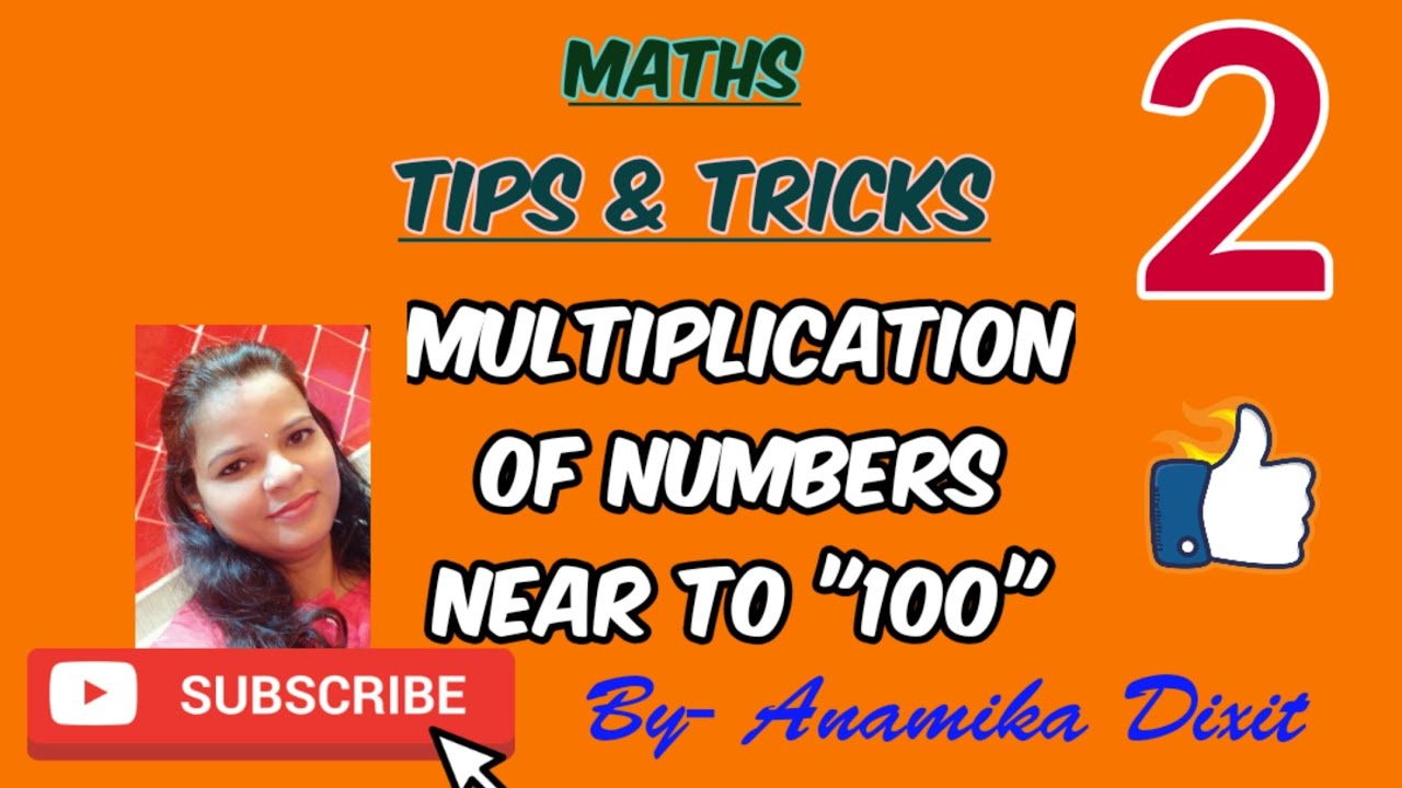 Trick-2 | Multiplication of numbers near "100" - YouTube