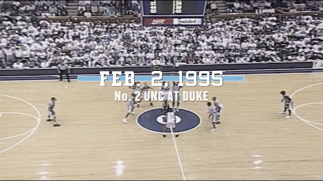 Rivalry Rewind - UNC vs. Duke: 1995 - YouTube