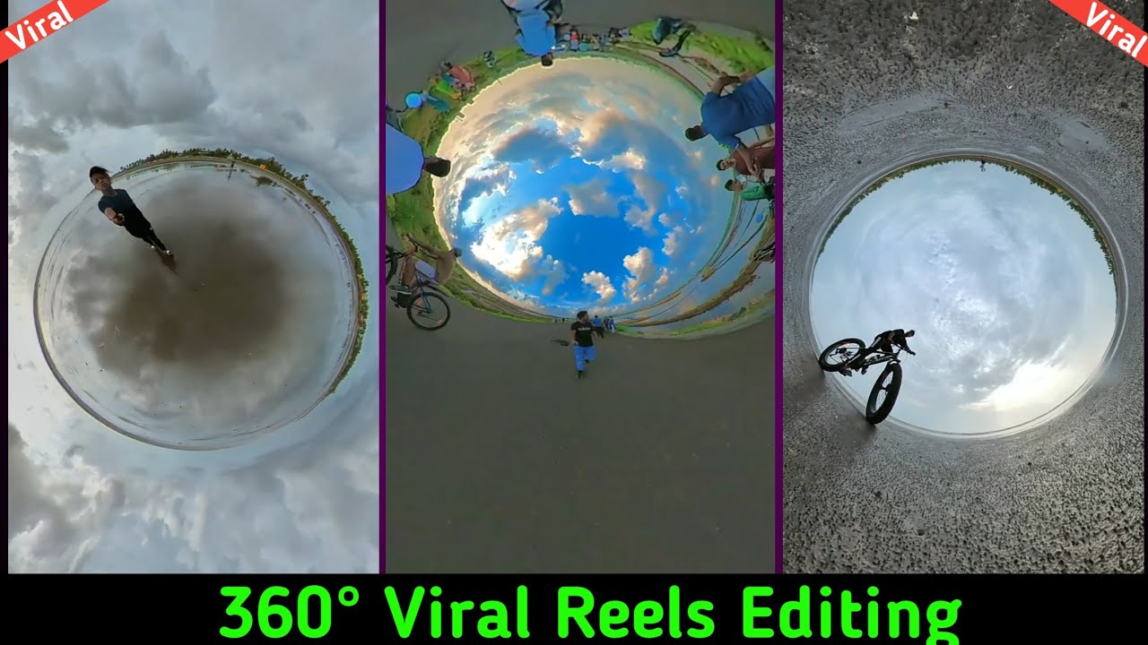 360 degree reels editing | 360 degree video editing | 360° reels video ...