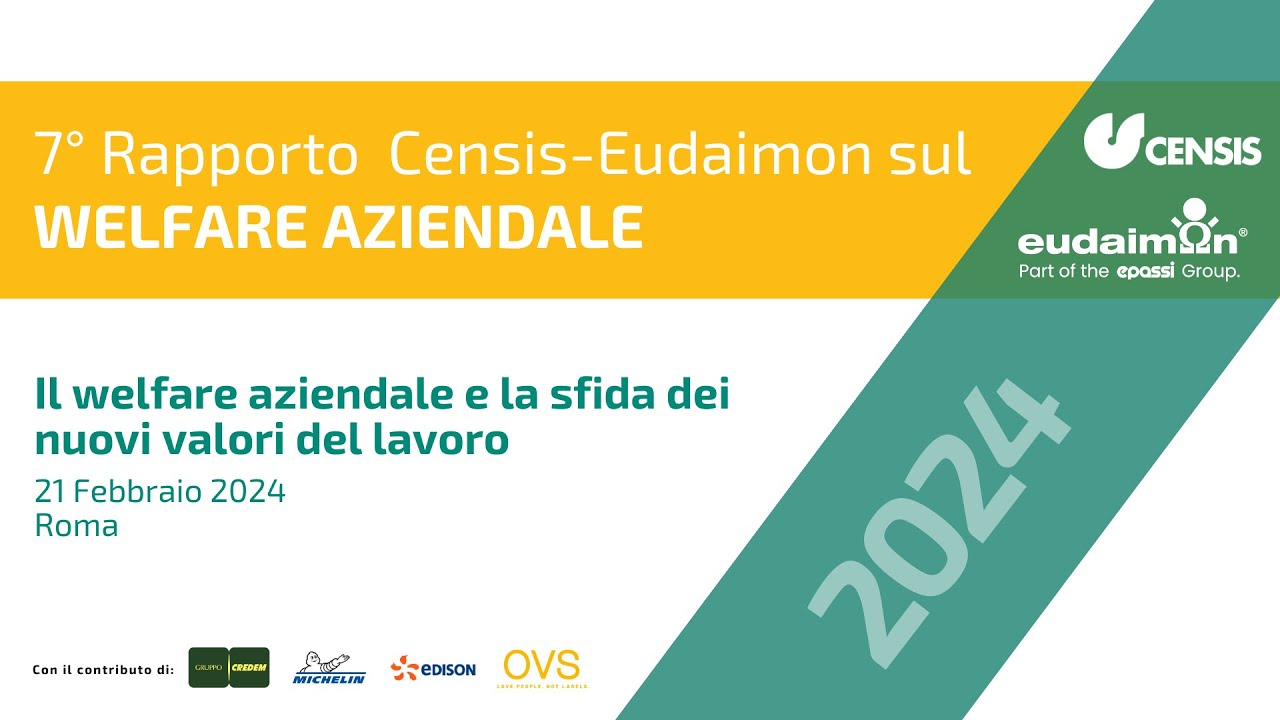 Presentazione 7° Rapporto Censis-Eudaimon sul welfare aziendale - YouTube