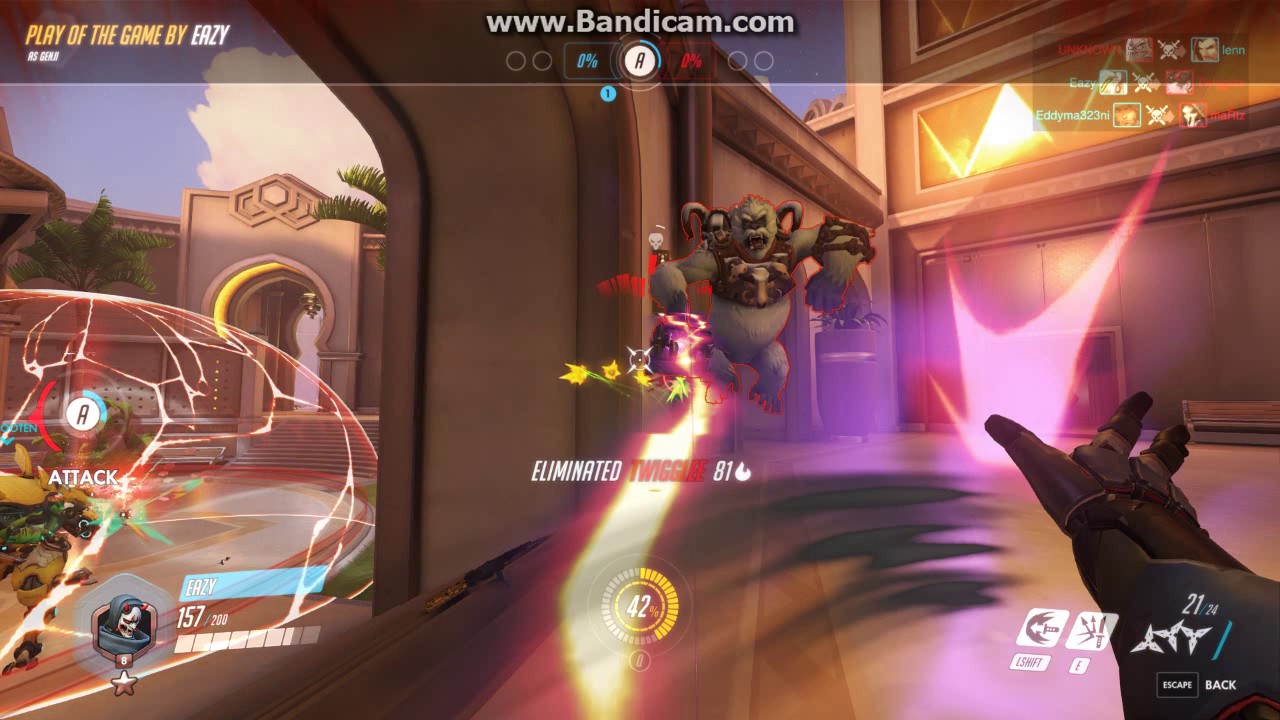 double dash Genji overwatch - YouTube