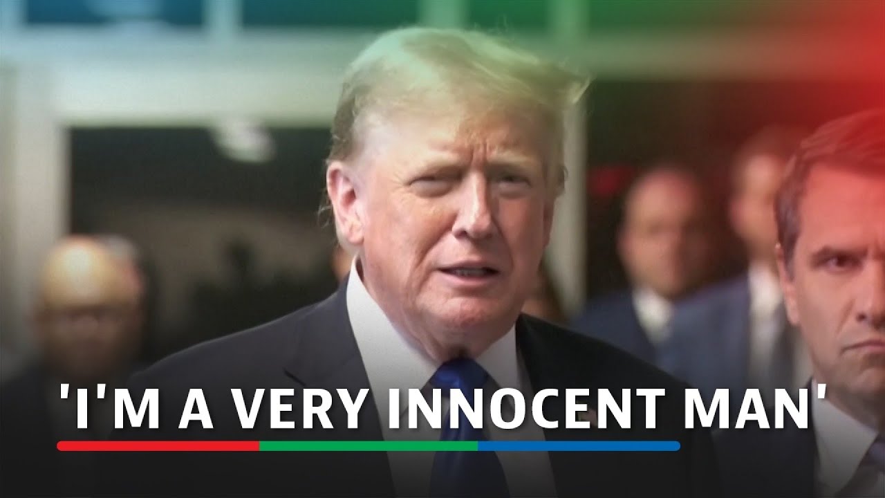 'I'm a very innocent man': Trump slams guilty verdict | ABS CBN News ...