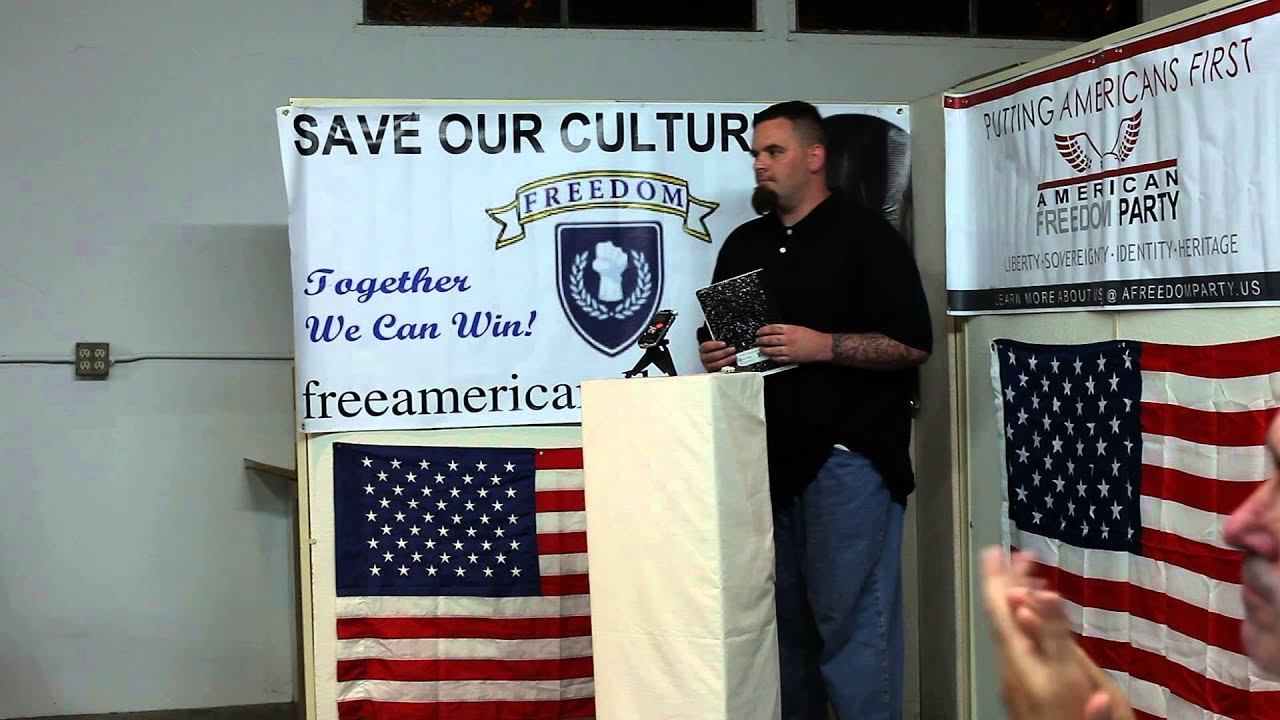 American Freedom Party Conference - Michael Myers - YouTube