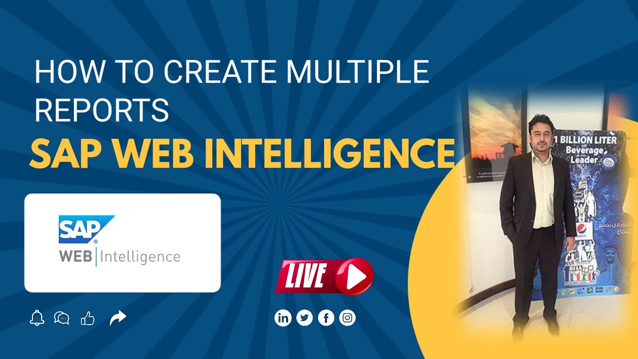 6: How to Create Multiple Reports in SAP Business Objects Web ...