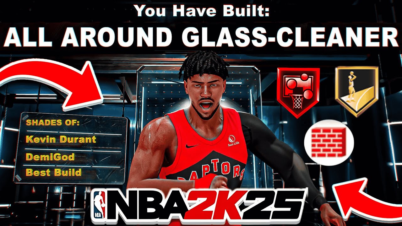 the FIRST VERSATILE STRETCH BUILD in NBA 2K25… (BEST 6'9 2-WAY INSIDE ...