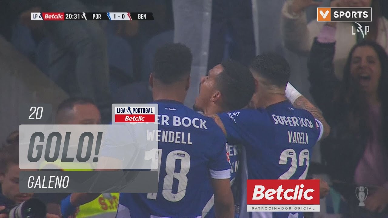 Golo Galeno: FC Porto (1)-0 Benfica (Liga 23/24 #24) - YouTube