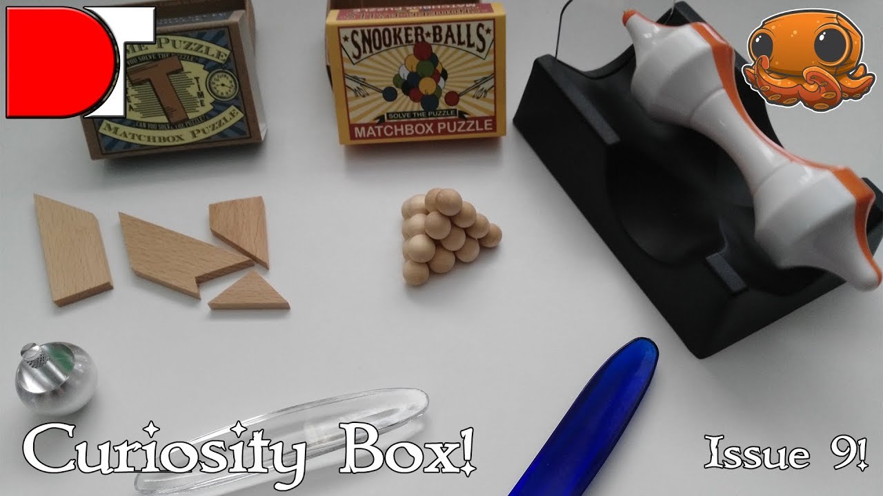 Curiosity Box unboxing! - Issue 9! - YouTube